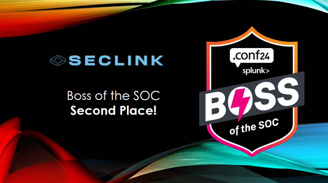 We did it! Second place in Splunk Worldwide BOTS Day!-SecLink
